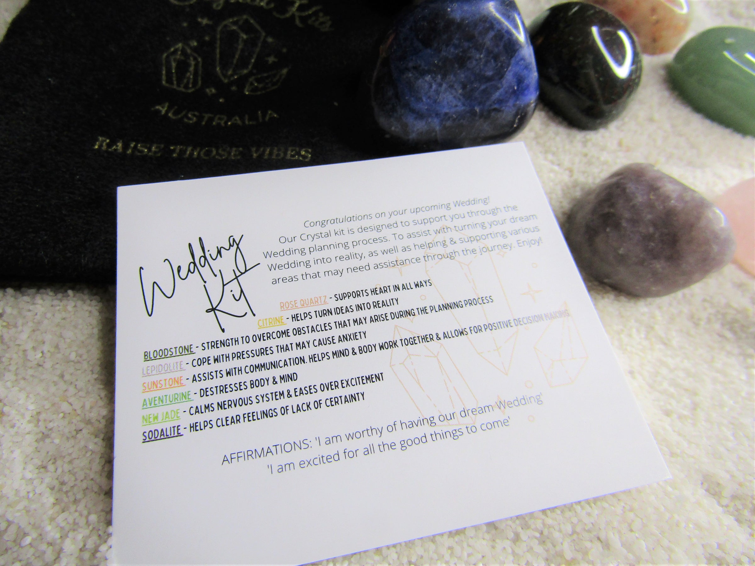 Wedding - Crystal Kit | Crystal Kits AU