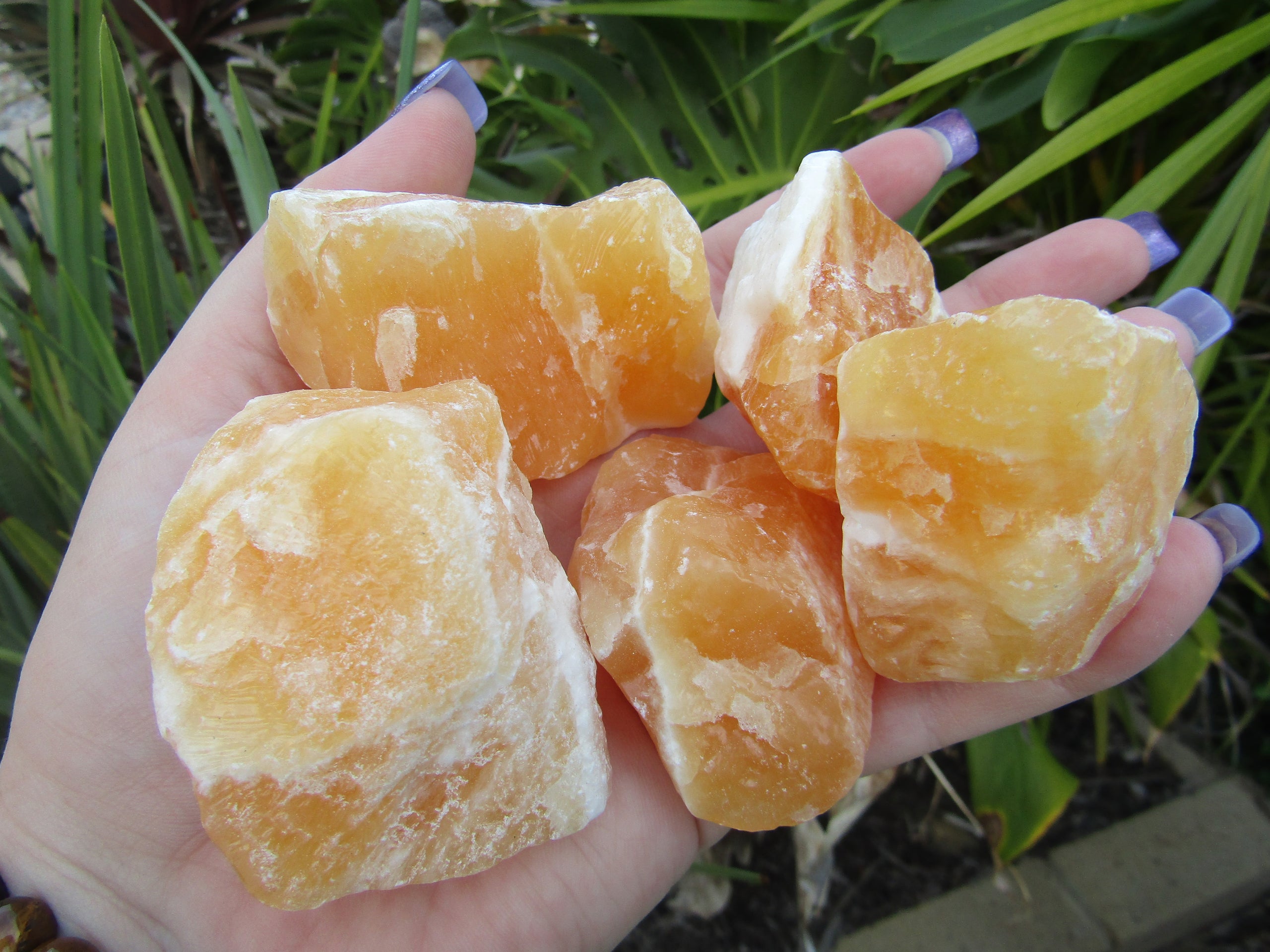 Orange Calcite Rough | Crystal Kits AU