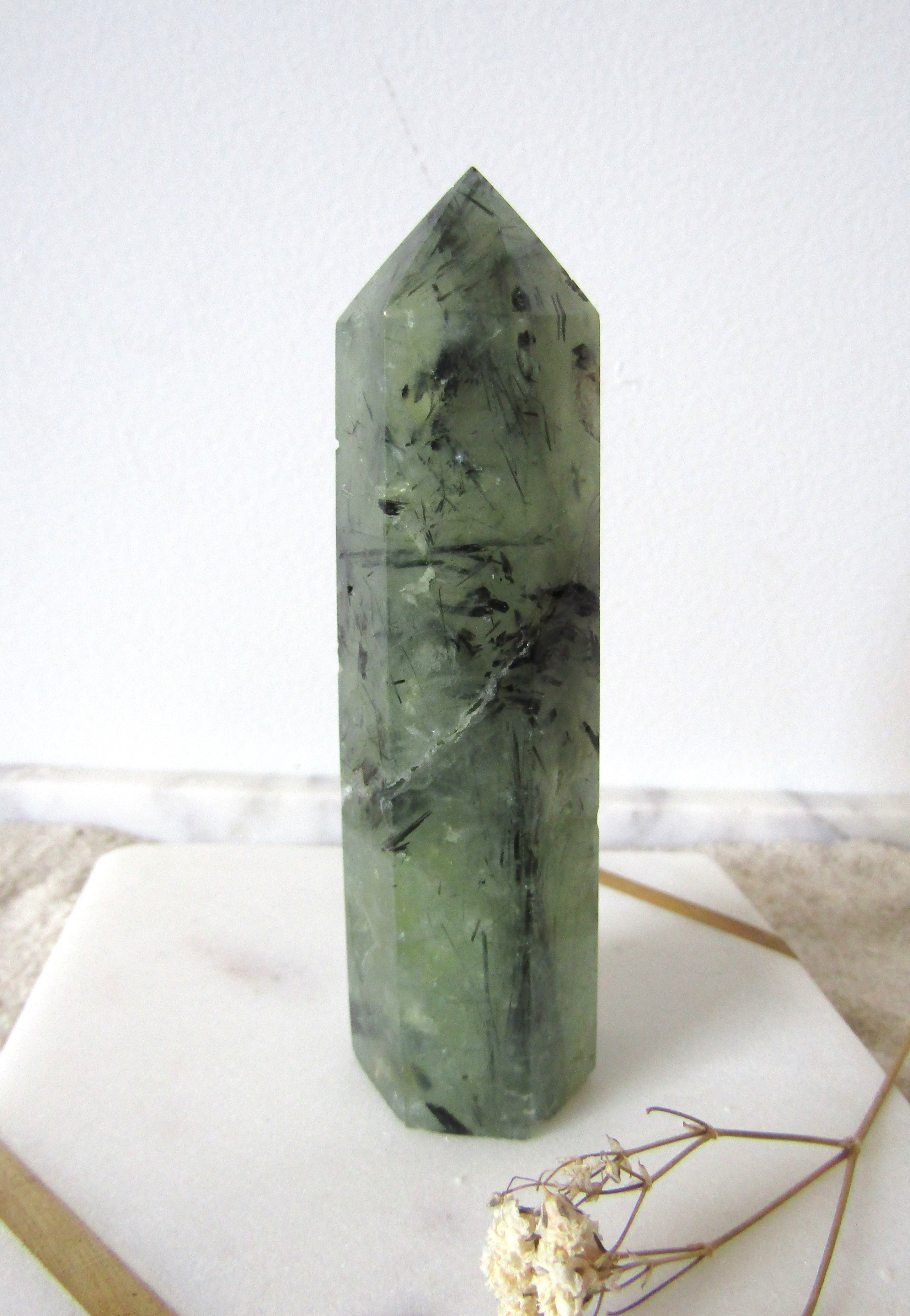 Prehnite Tower #1 | Crystal Kits AU