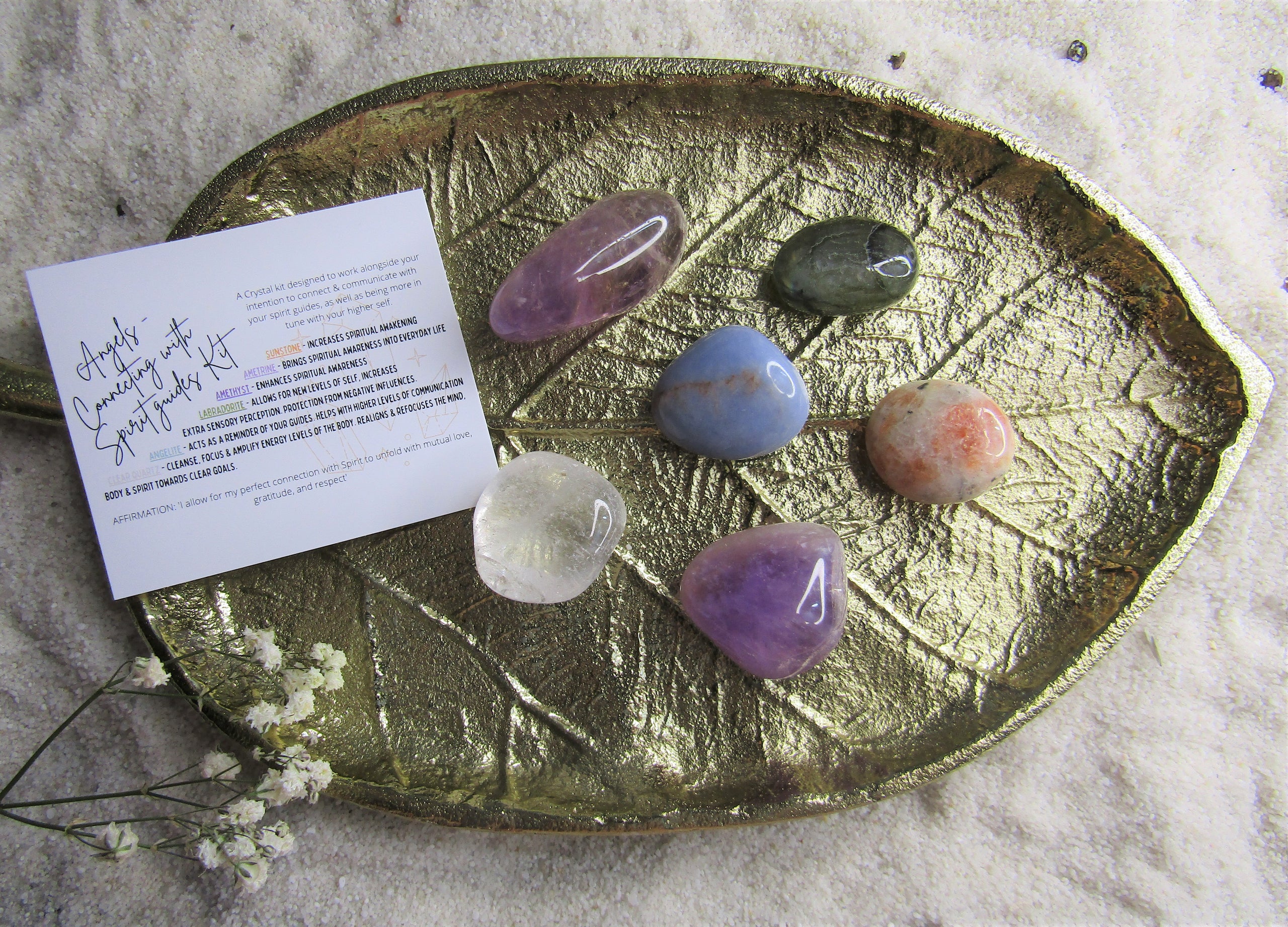 Angels - Connecting with Spirit guides - Crystal Kit | Crystal Kits AU