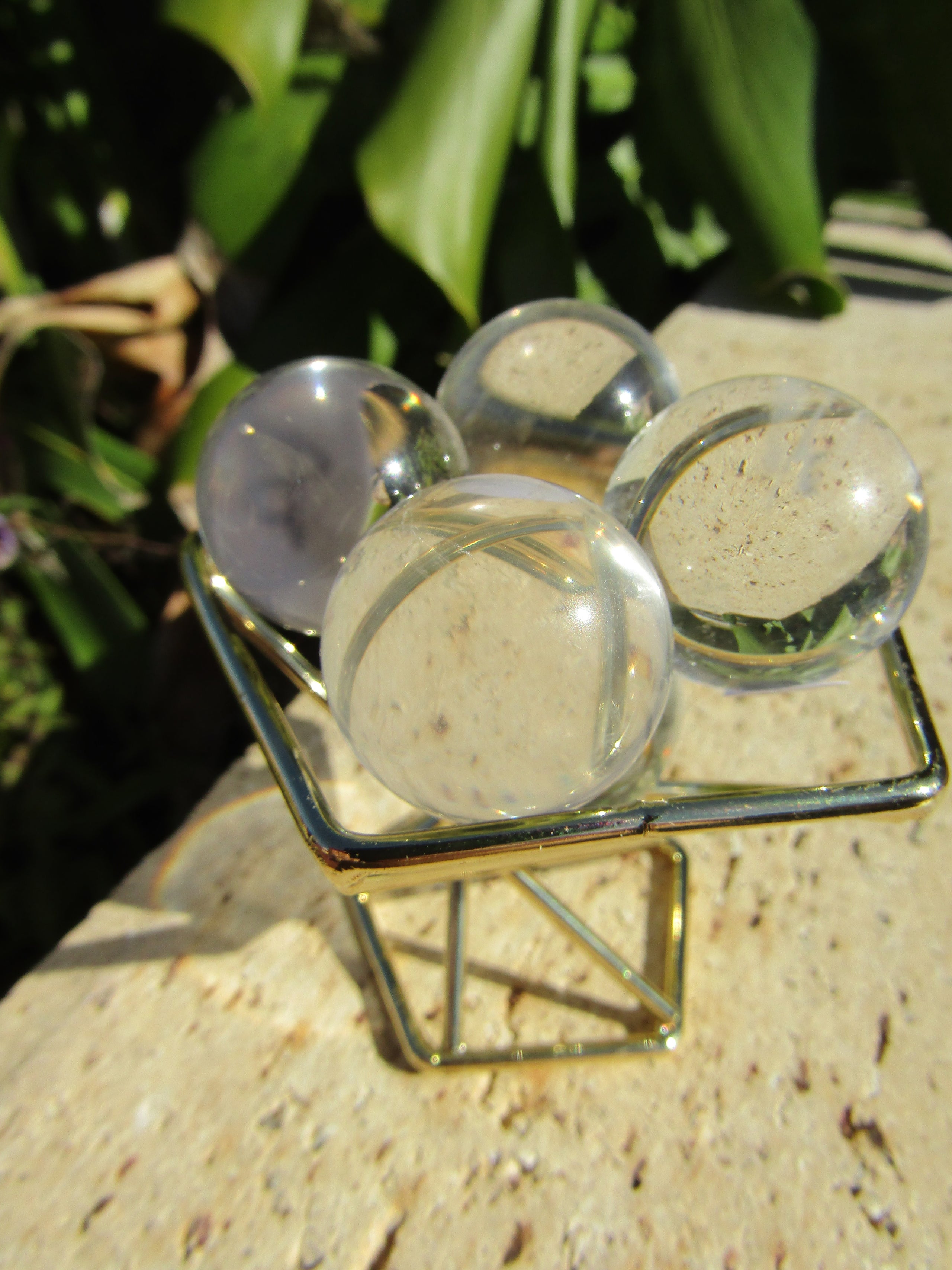 Clear Quartz Sphere - Mini | Crystal Kits AU