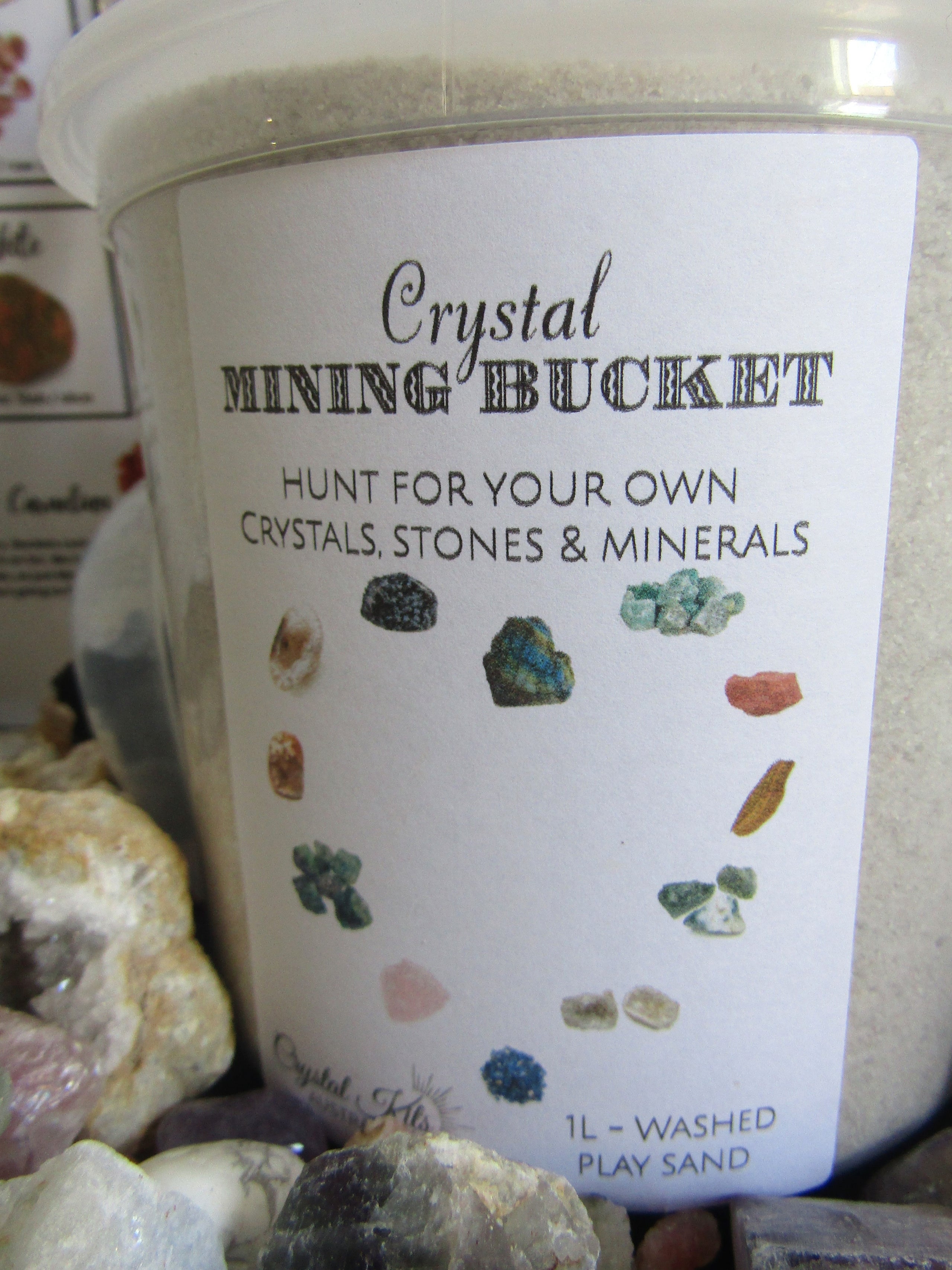 Crystal Mining Buckets | Crystal Kits AU